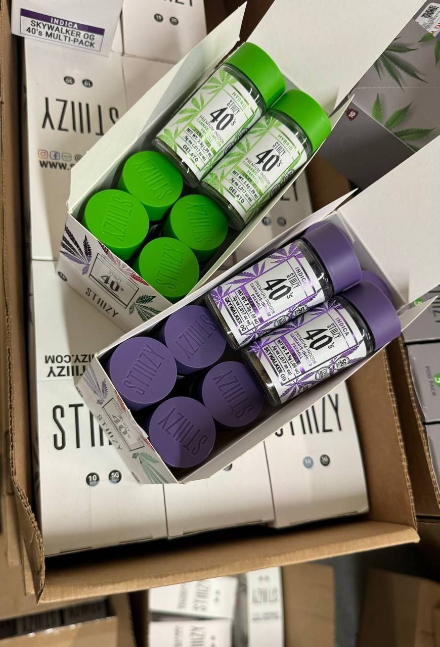 Buy Stiiizy 40’s Infused Pre Rolls UK to UK Shipping